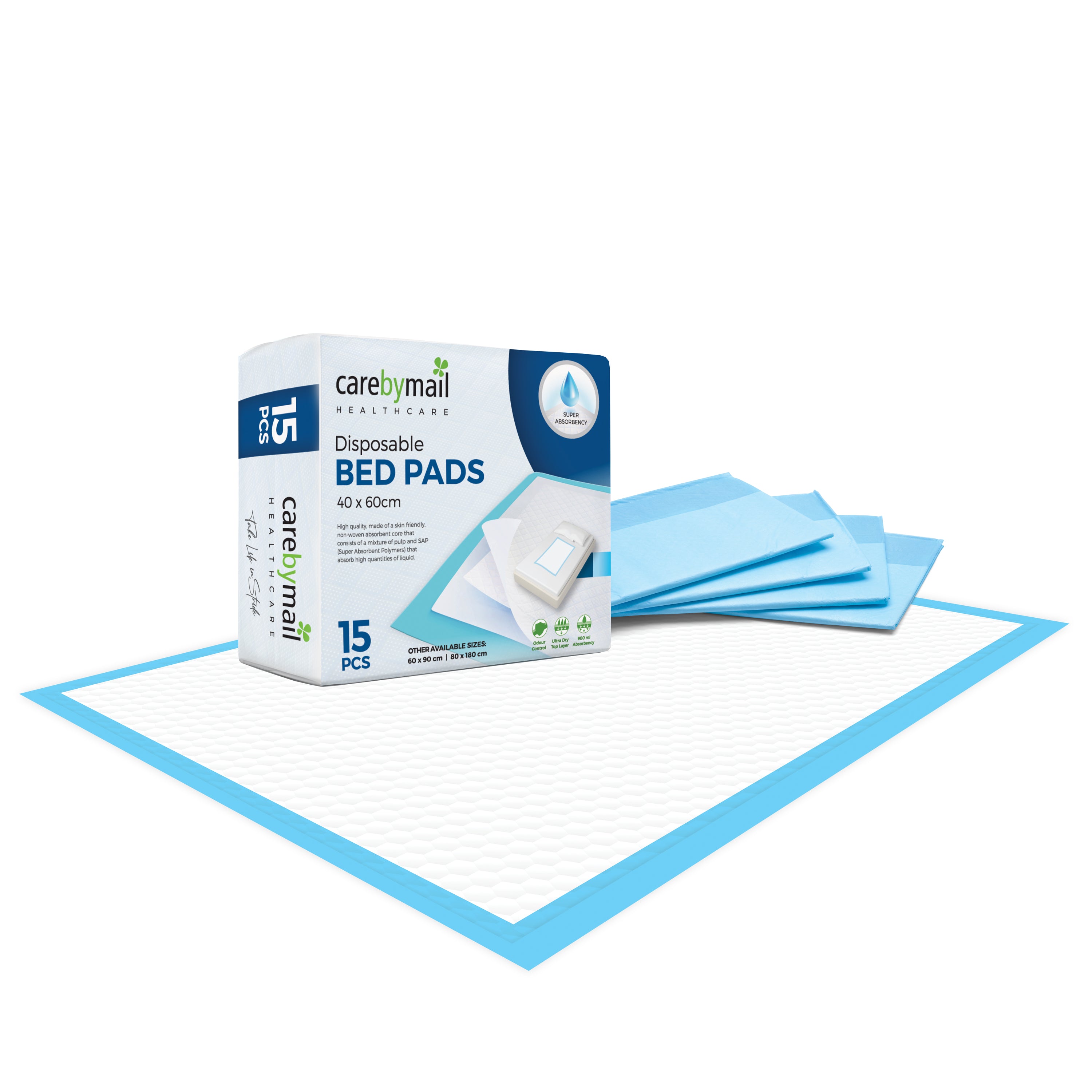Disposable Bed Pads | Bed & Chair Protection | Care by Mail Healthcare